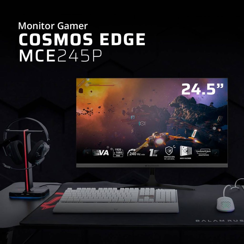 Monitores Gaming Balam Rush COSMOS EDGE MCE245P - CompuPuebla